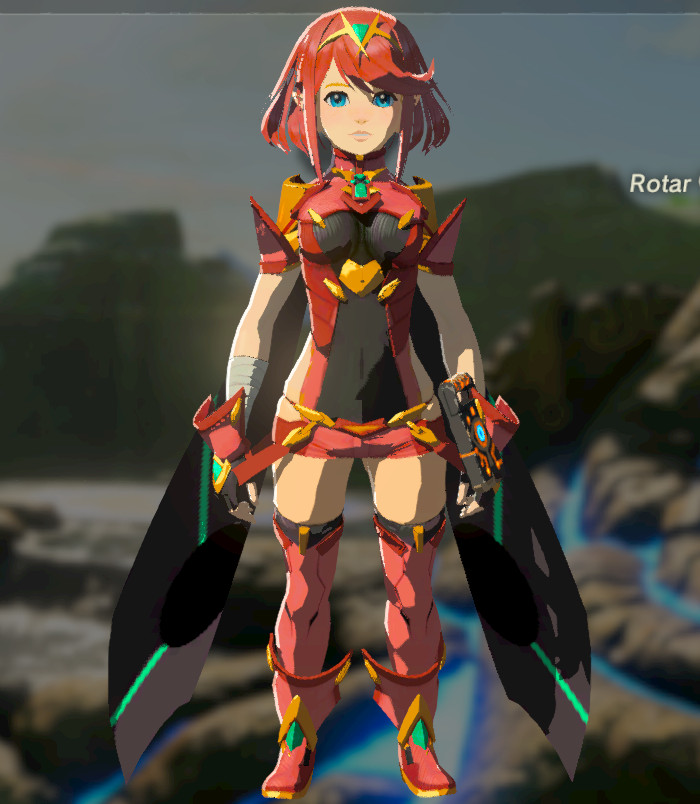 Pyra outfit - Linkle Version (Switch) Mod for The Legend of Zelda ...