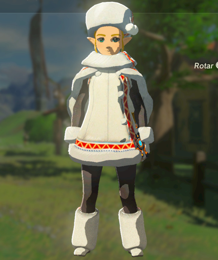 The Handler's Winter Spirit Coat - MHW (Switch) Mod for The Legend of ...