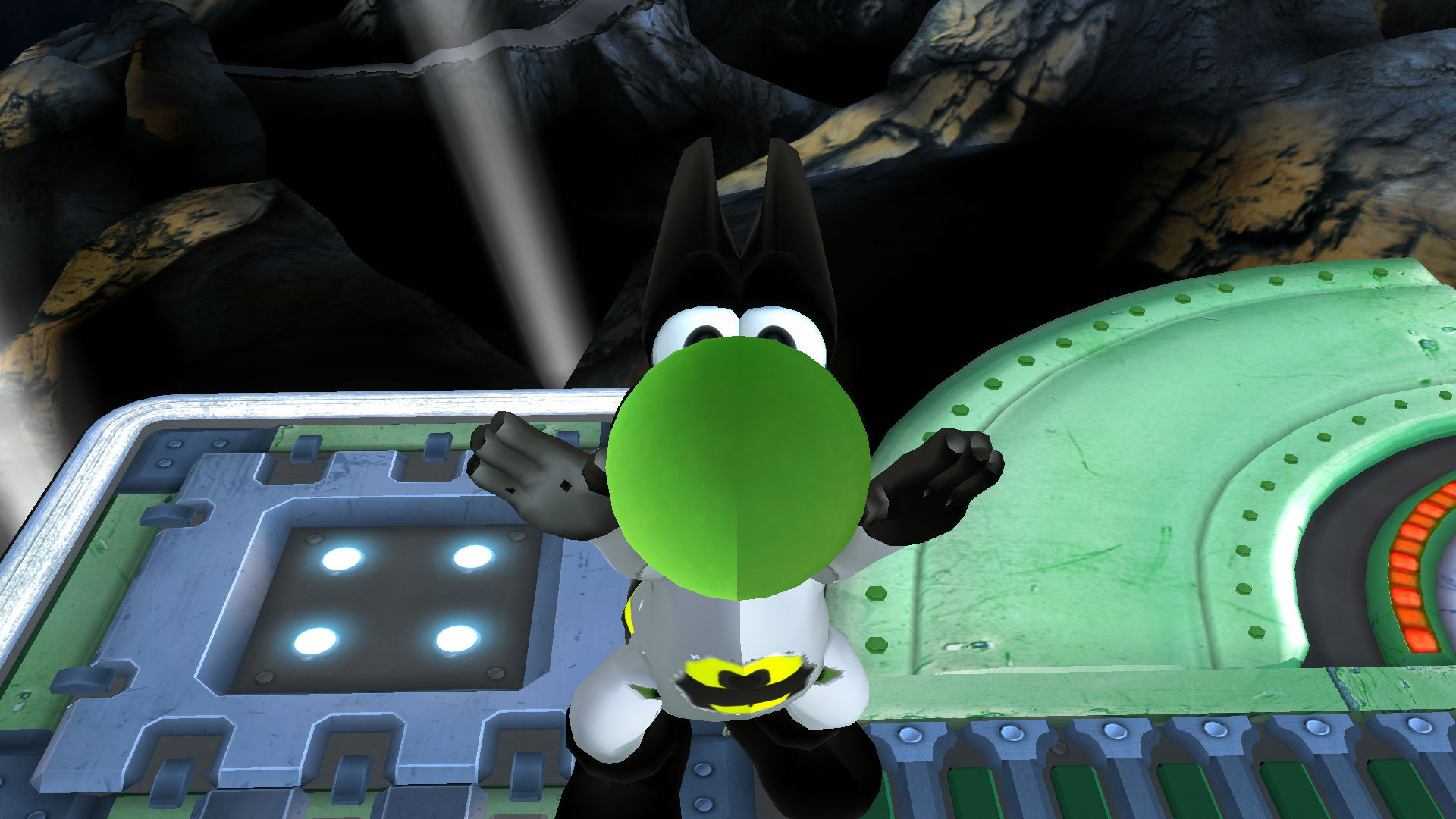Batman Yoshi Mod for Super Smash Bros. (Wii U) | SSB4U Mods