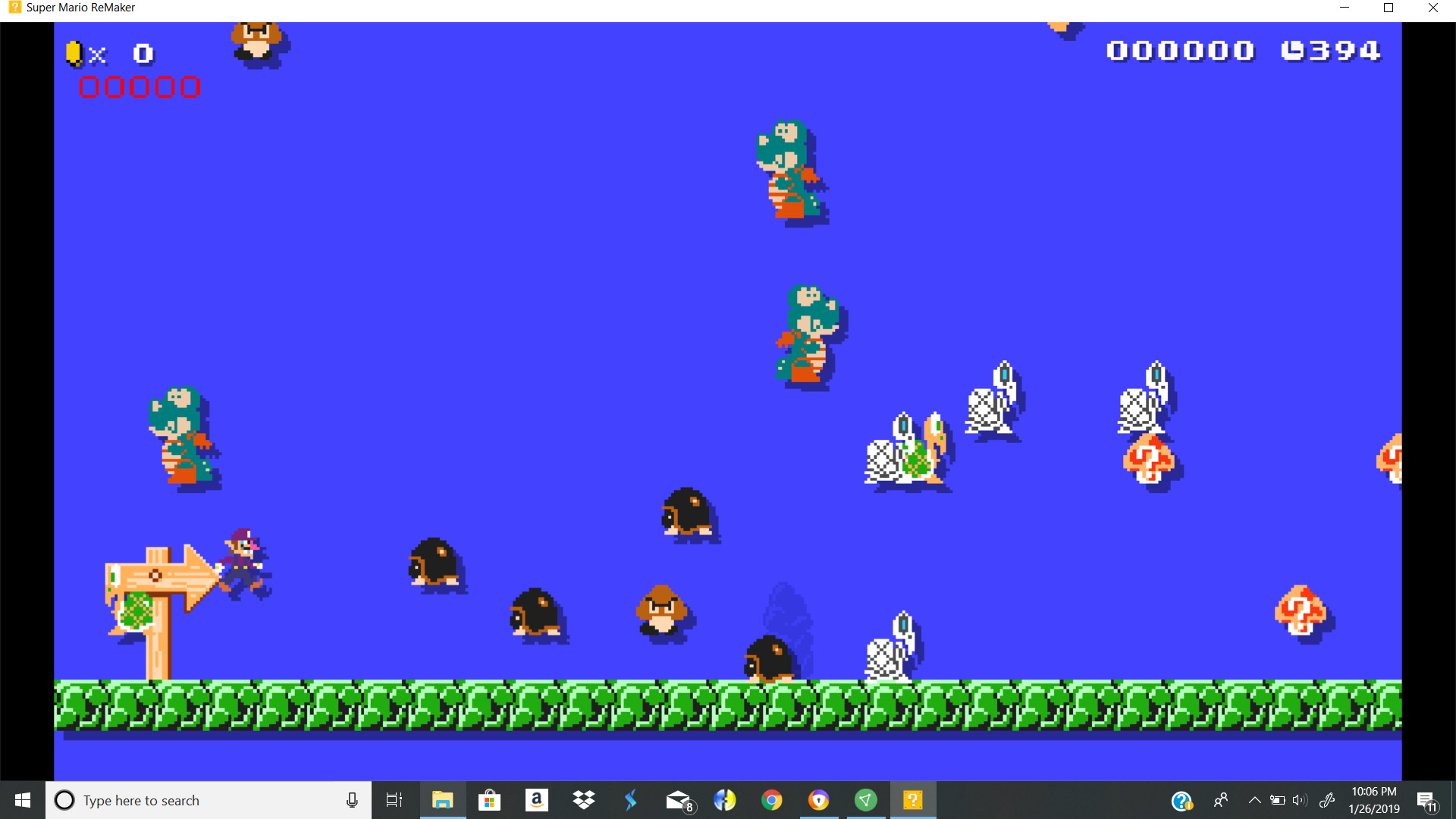 waluigi [Super Mario ReMaker] [Mods]