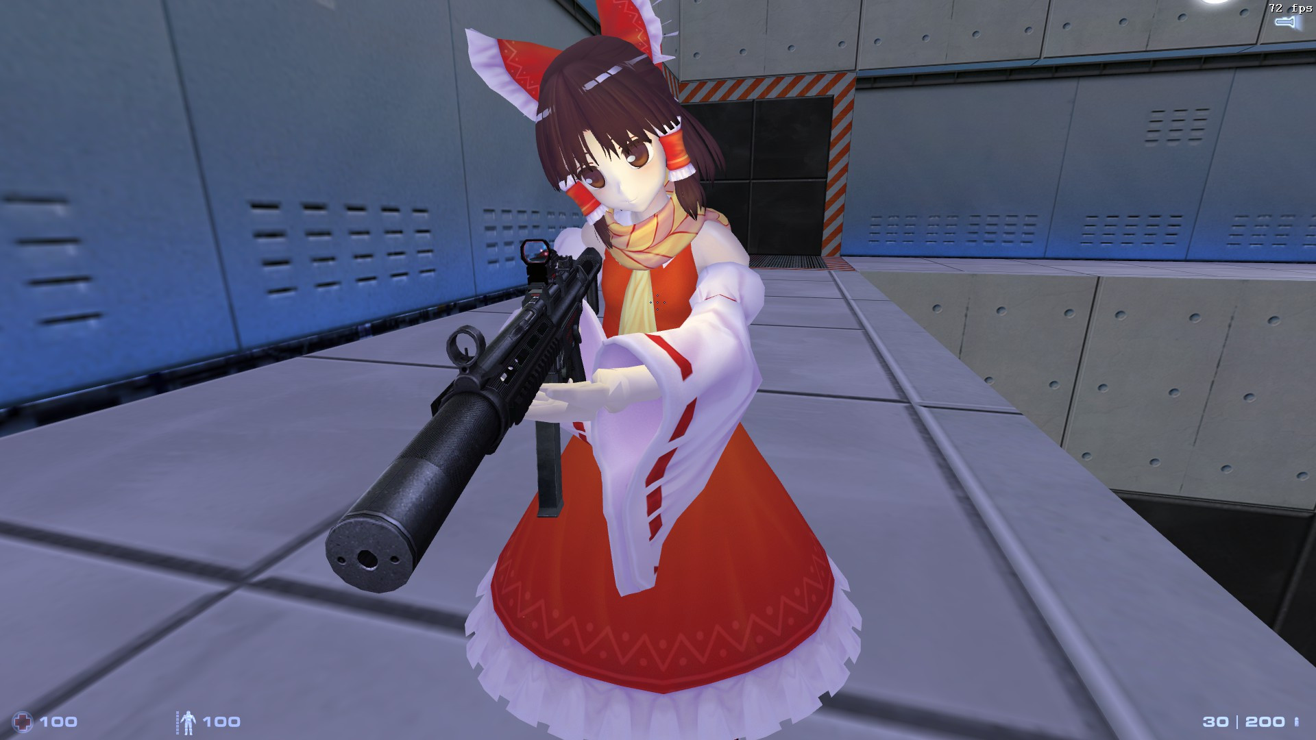 Touhou - Reimu & Marisa Mod for Sven Co-op | SC Mods