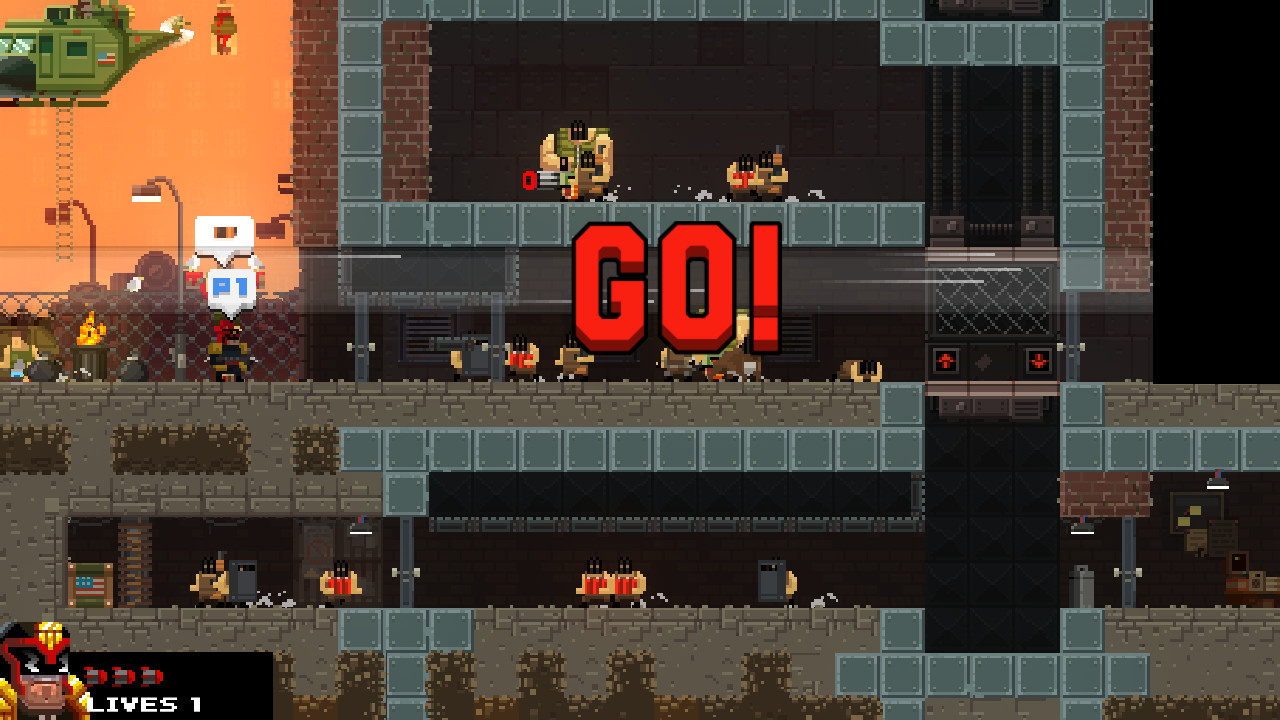 DREDD REPORT: ROOKIE TEST [Broforce] [Mods]