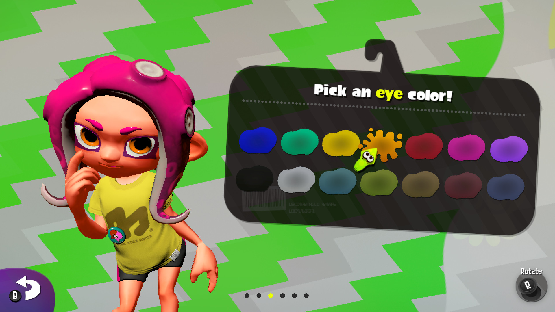 Female Octoling Rival Eyeliner Mod for Splatoon 2 | Splatoon 2 Mods