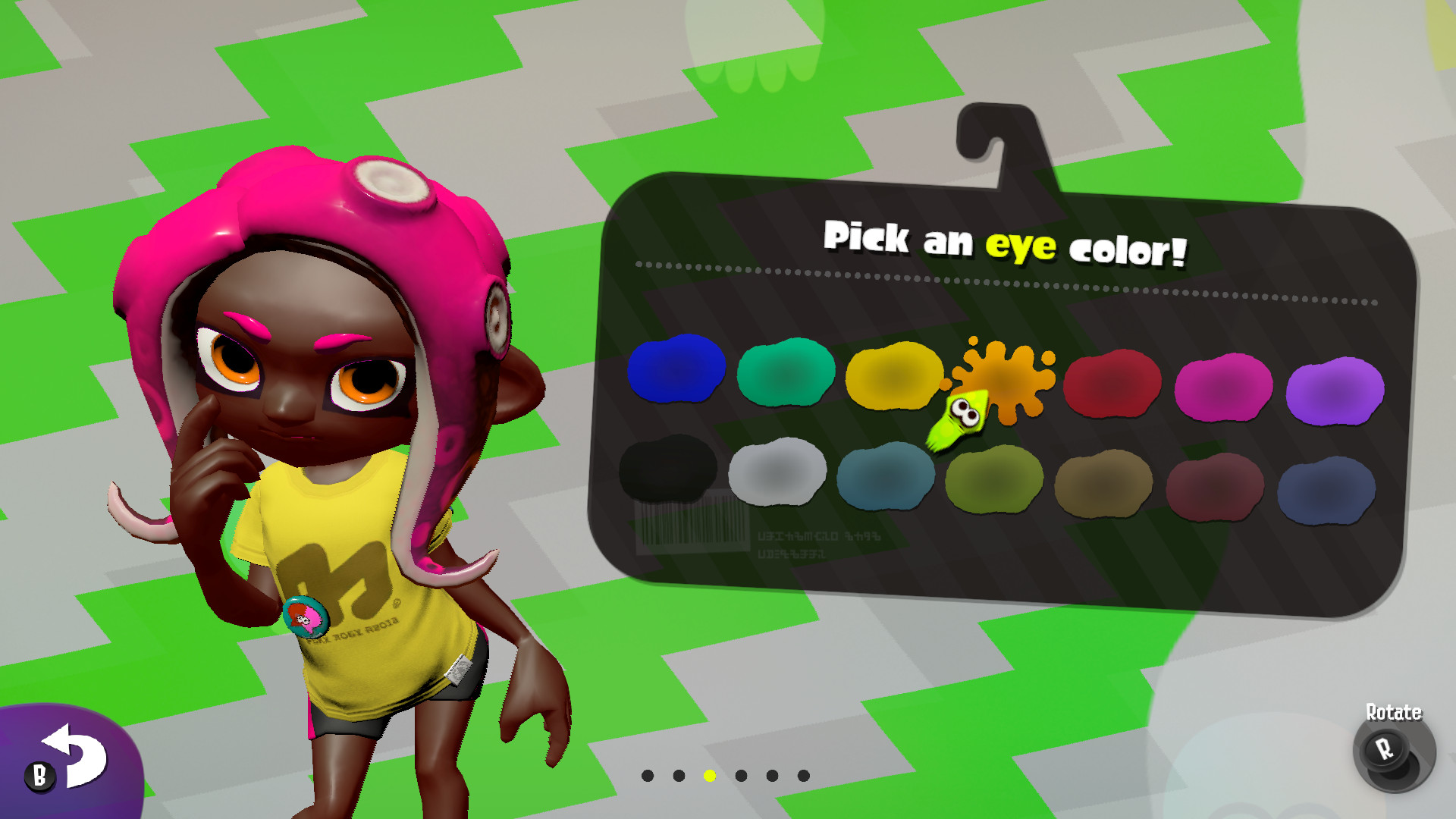 Female Octoling Rival Eyeliner Mod for Splatoon 2 | Splatoon 2 Mods