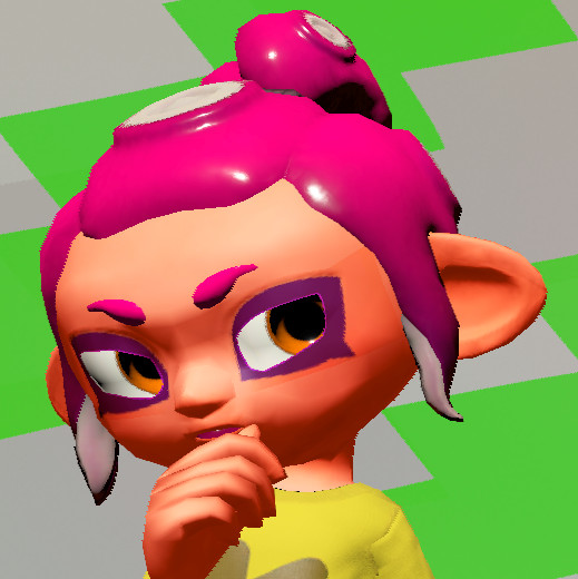 Female Octoling Rival Eyeliner Mod for Splatoon 2 | Splatoon 2 Mods