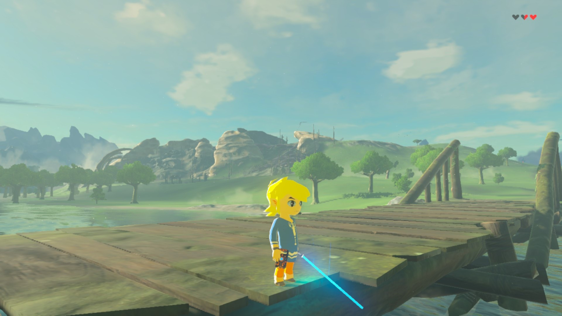 Outset Toon Link Mod for The Legend of Zelda: Breath of the Wild (WiiU ...