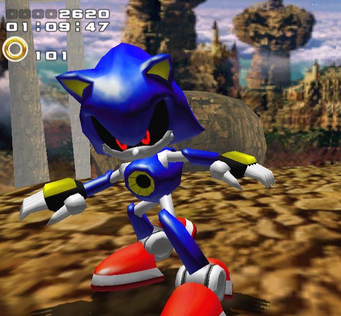 Modern Colored Metal Sonic Mod for Sonic Adventure 2 | SA2 Mods