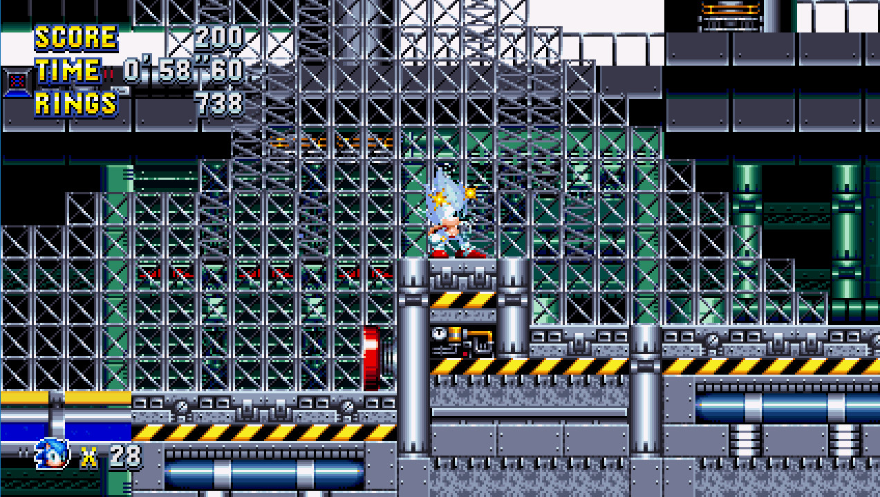 Hyper Sonic (original) [Sonic Mania] [Mods]