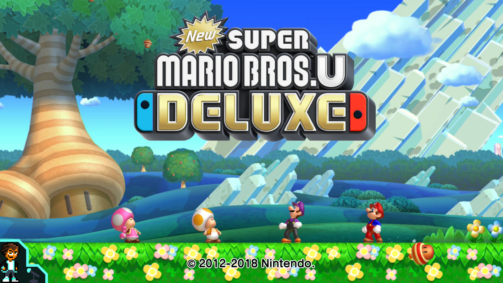 [Skin] Waluigi Luigi Recolor Mod for New Super Mario Bros. U Deluxe ...