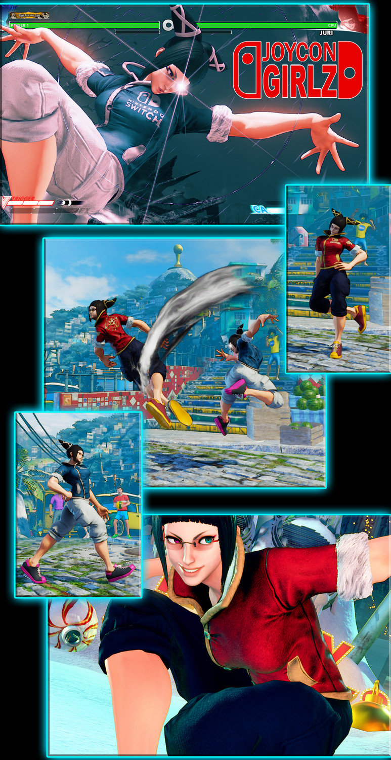 SFV Juri - JoyConGirlz Mod for Street Fighter V: Arcade Edition | SFV ...