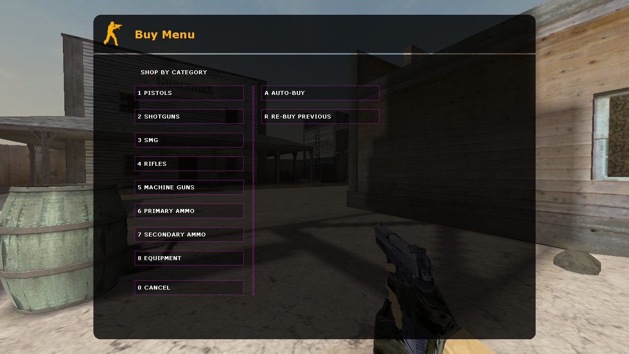 iamapro's Menu colour style Mod for Counter-Strike 1.6 | CS1.6 Mods