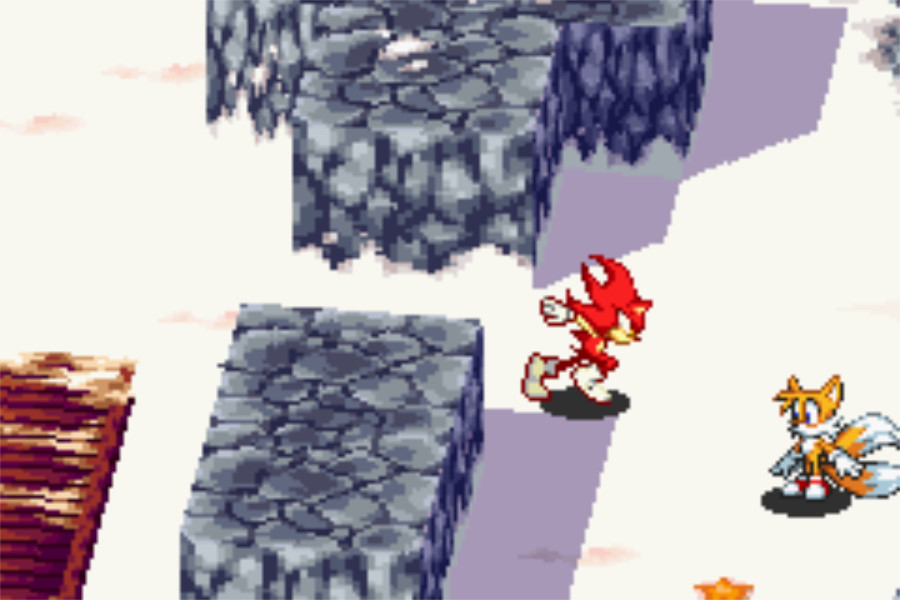 Fire Sonic Mod for Sonic Battle | SB Mods