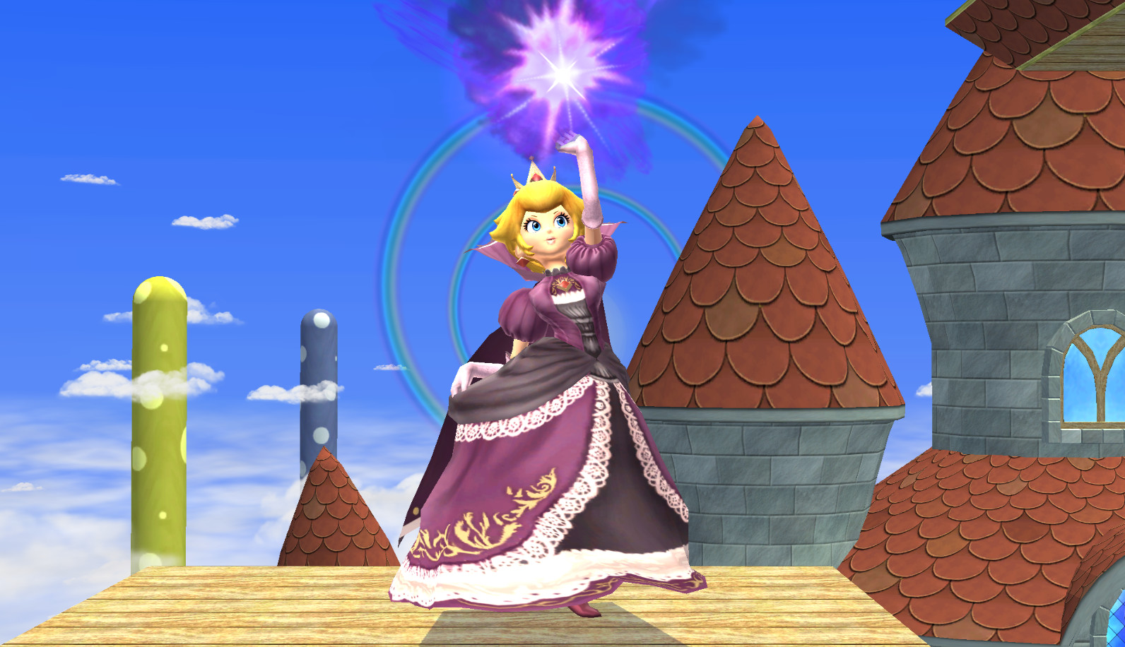 Smash 3C Shadow Queen Peach Mod for Super Smash Bros. Brawl | Brawl Mods