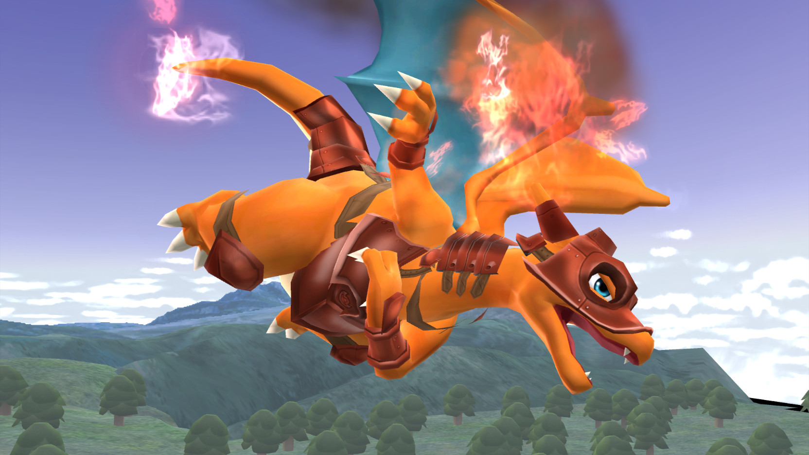 Smash 3C Armored Charizard Mod for Super Smash Bros. Brawl | Brawl Mods