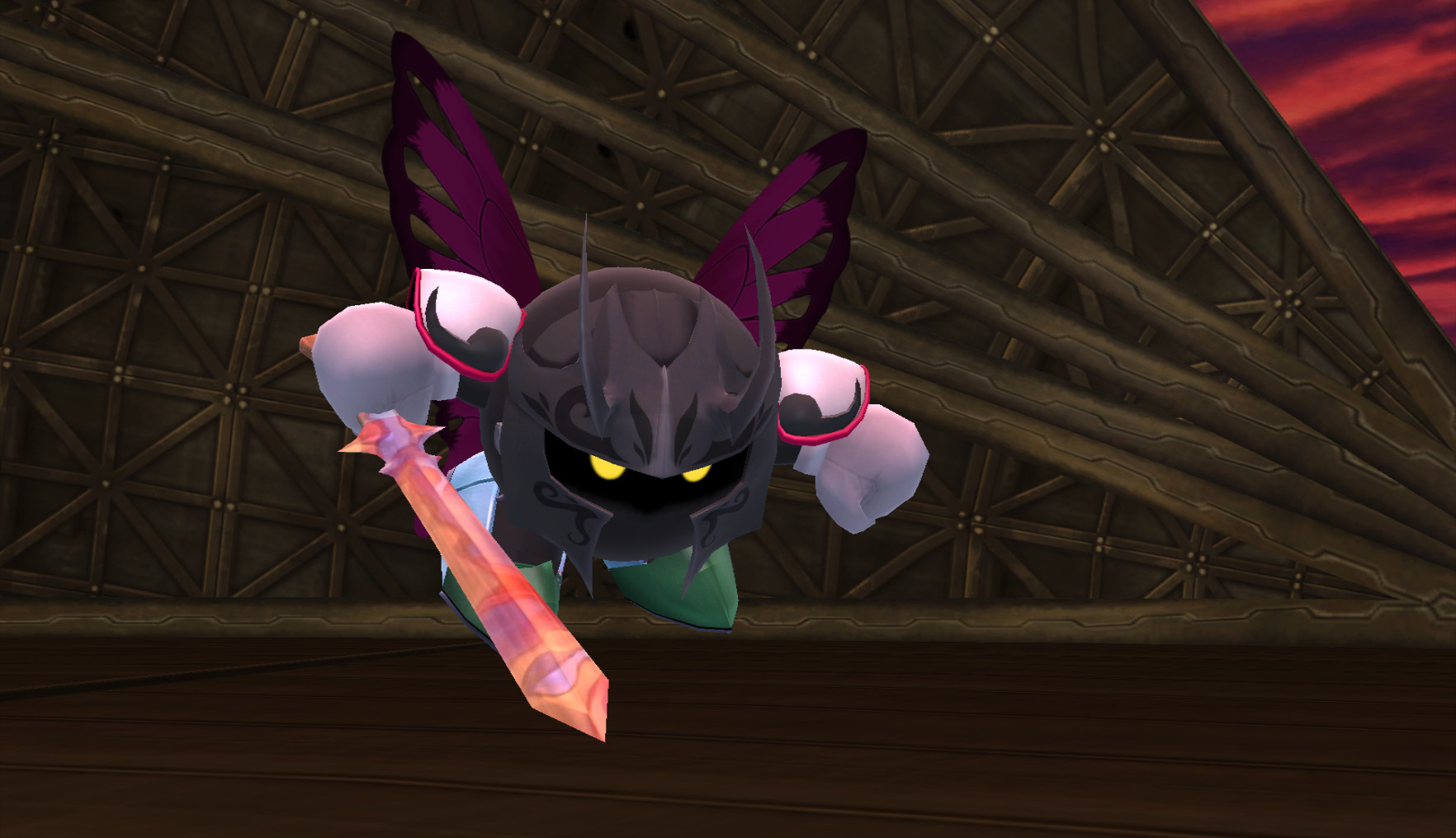 Smash 3C Butterfly Meta Knight Mod for Super Smash Bros. Brawl | Brawl Mods