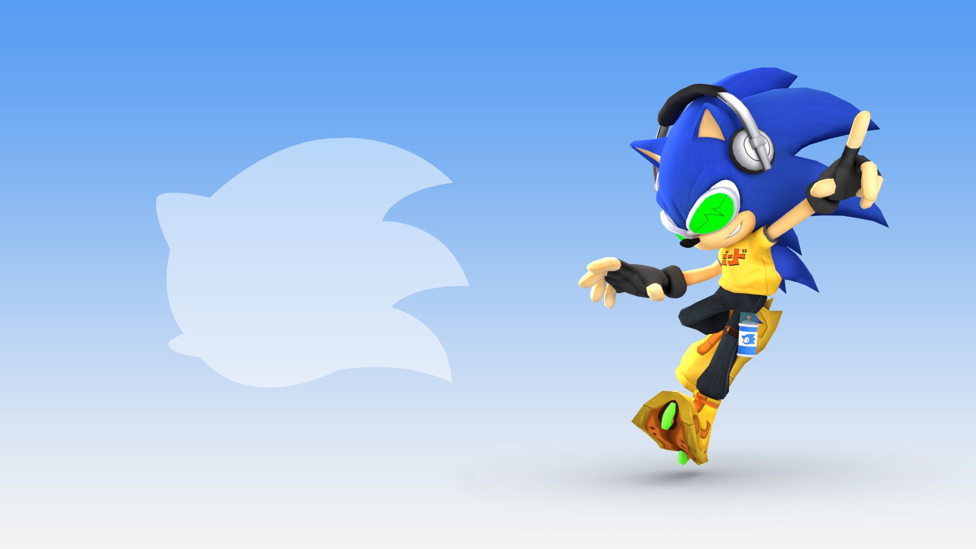 Smash 3C Jet Set Sonic [Super Smash Bros. Brawl] [Mods]