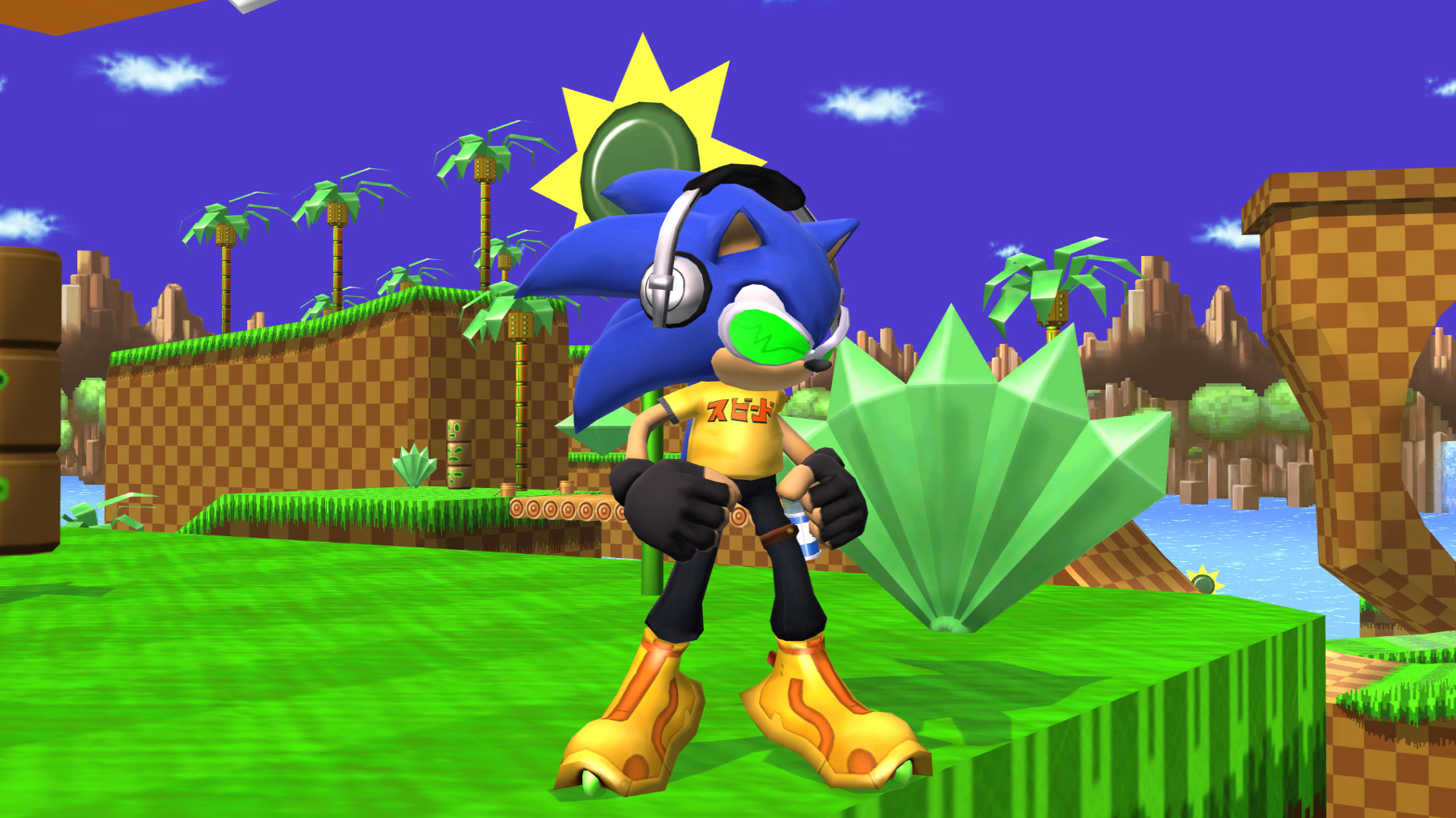 Smash 3C Jet Set Sonic [Super Smash Bros. Brawl] [Mods]