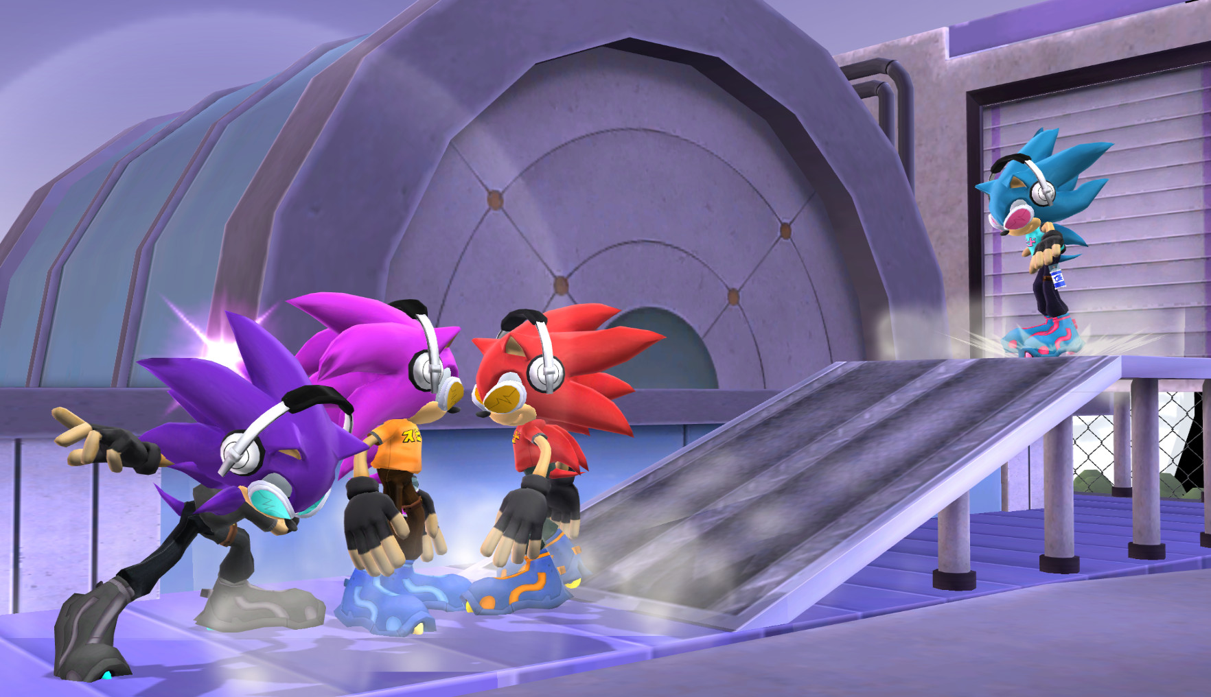 Smash 3C Jet Set Sonic [Super Smash Bros. Brawl] [Mods]