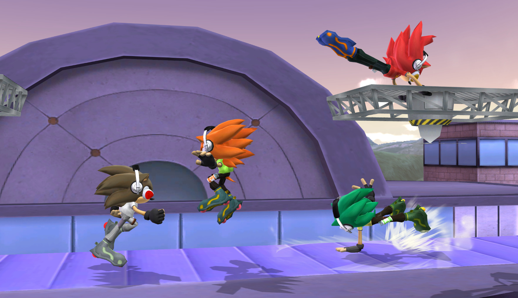 Smash 3C Jet Set Sonic [Super Smash Bros. Brawl] [Mods]