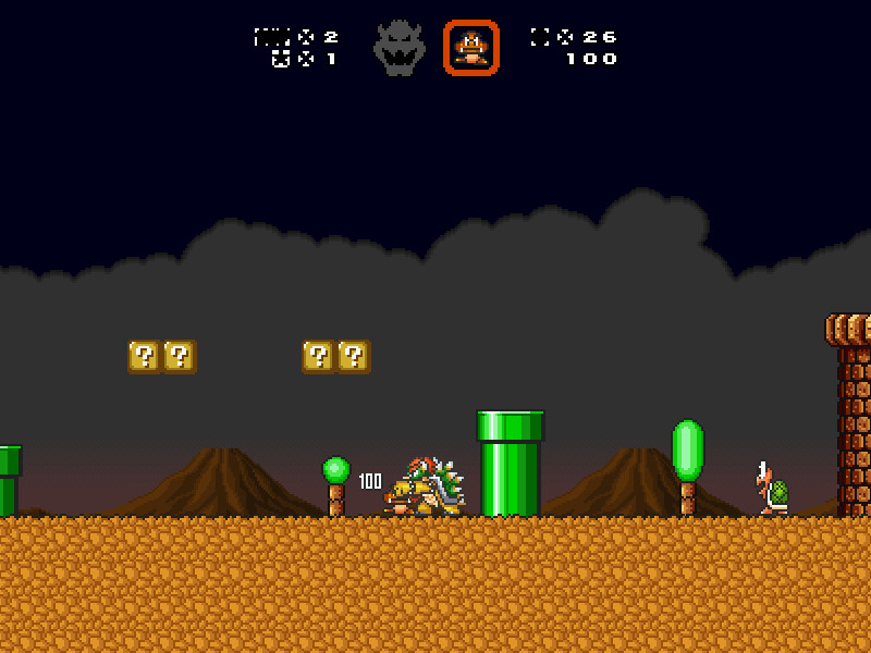 Bearded Bowser Sprites Mod for Super Mario Bros. X | SMBX Mods