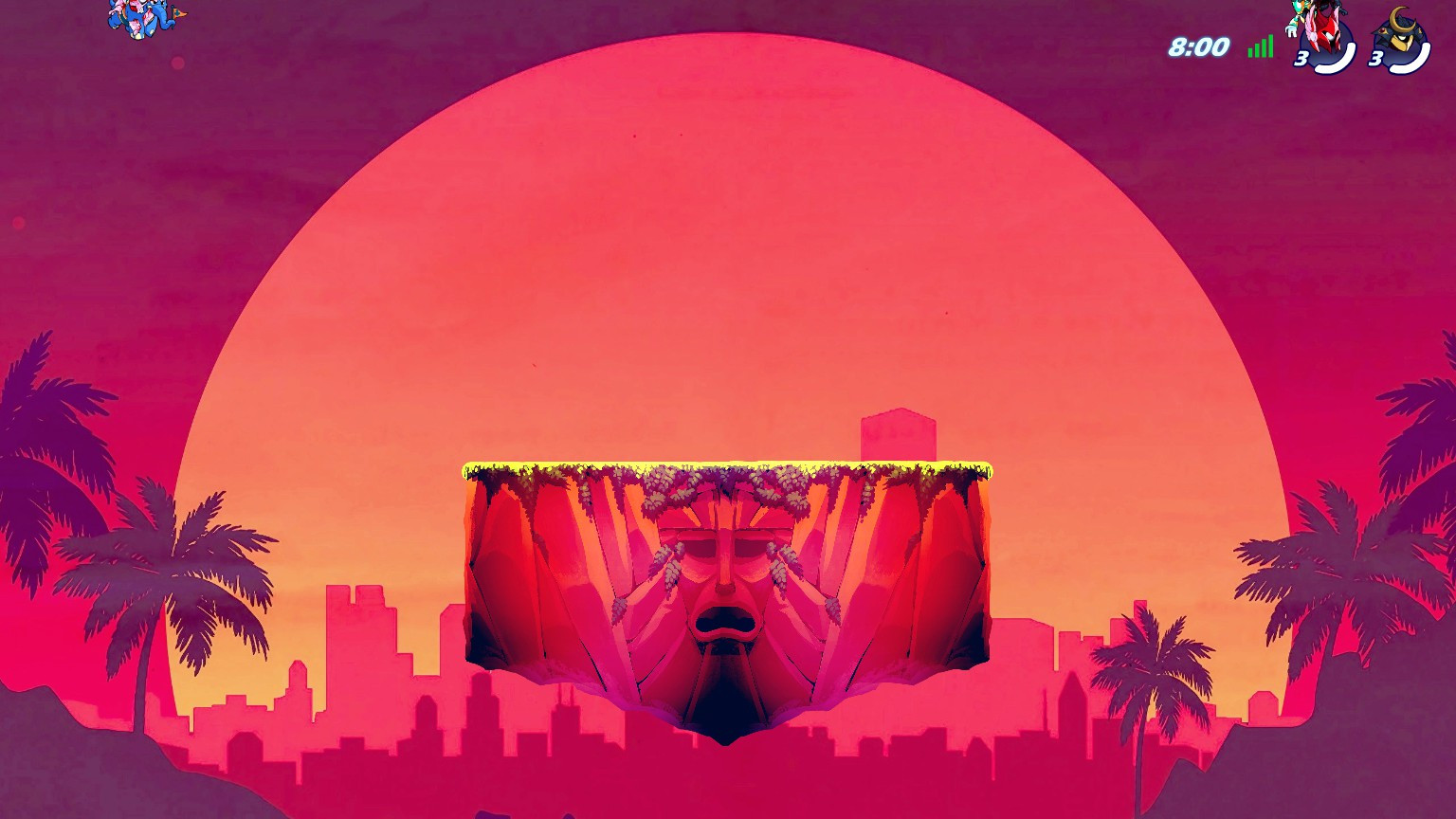 Hotline Sunset Brawlhaven Mod for Brawlhalla | BHalla Mods