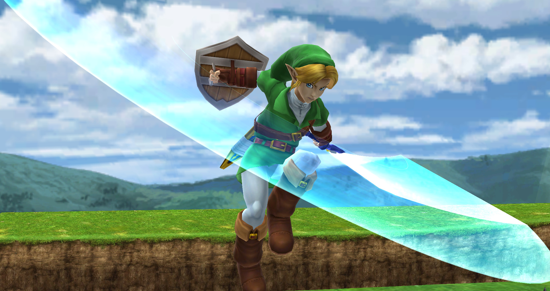 Smash 3c Ocarina Of Time Link [super Smash Bros Brawl] [mods]