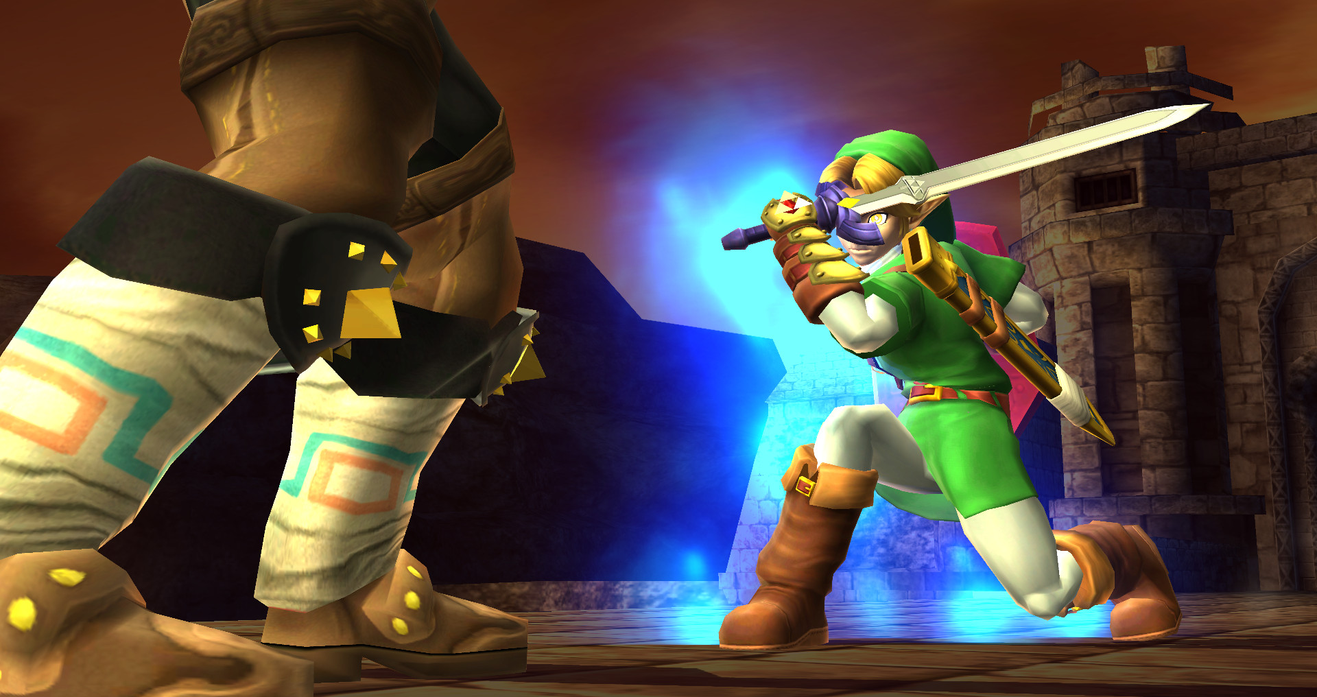 Smash 3c Ocarina Of Time Link [super Smash Bros Brawl] [mods]
