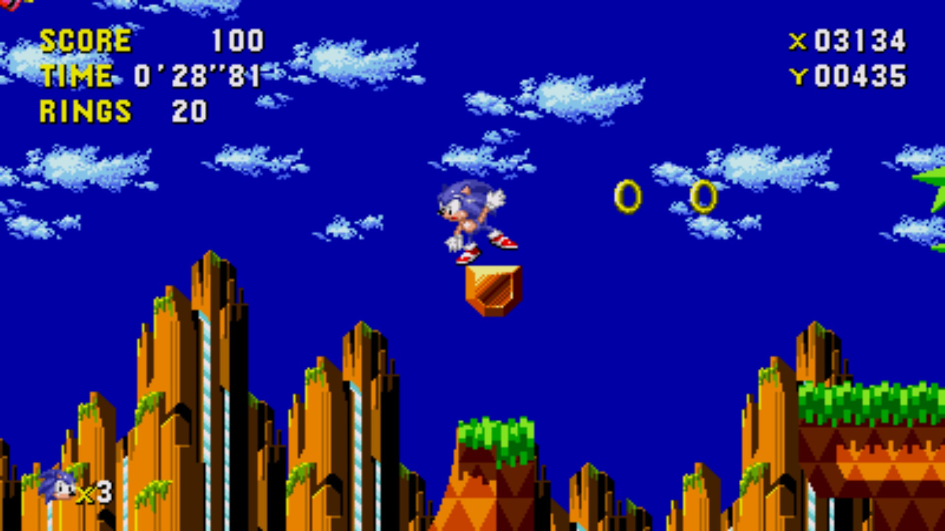 Modern Sonic in CD Mod for Sonic CD (2011) | SCD Mods