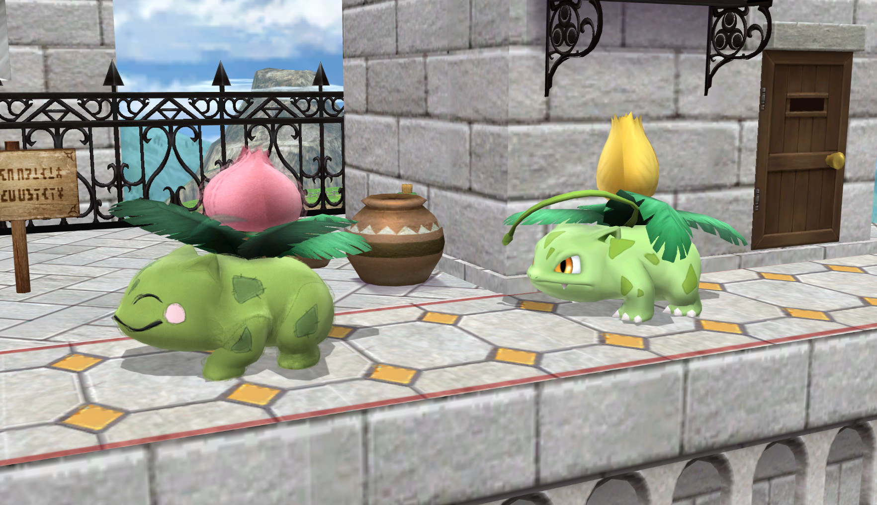 Smash 3C Substitute Ivysaur [Super Smash Bros. Brawl] [Mods]