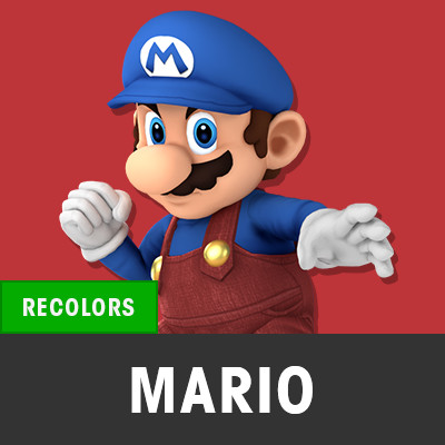 Smash 3C Mario Recolor Expansion Mod for Super Smash Bros. Brawl ...