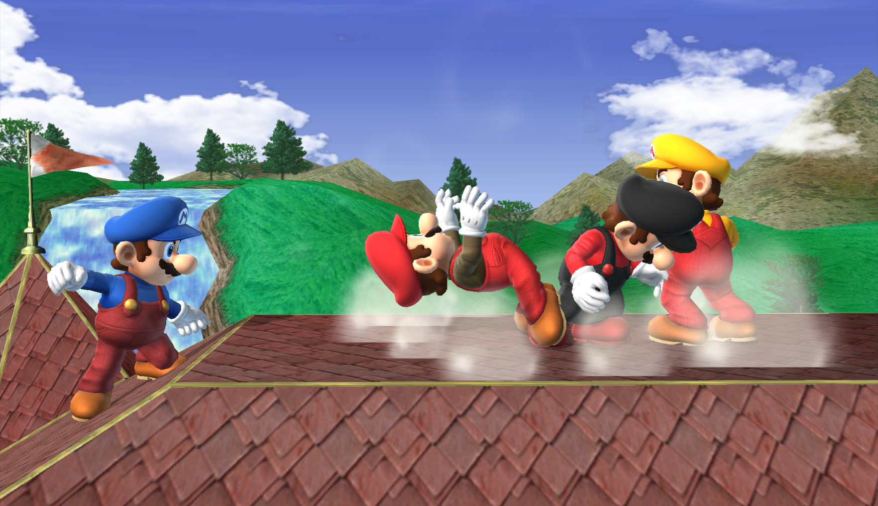 Smash 3C Mario Recolor Expansion Mod for Super Smash Bros. Brawl ...