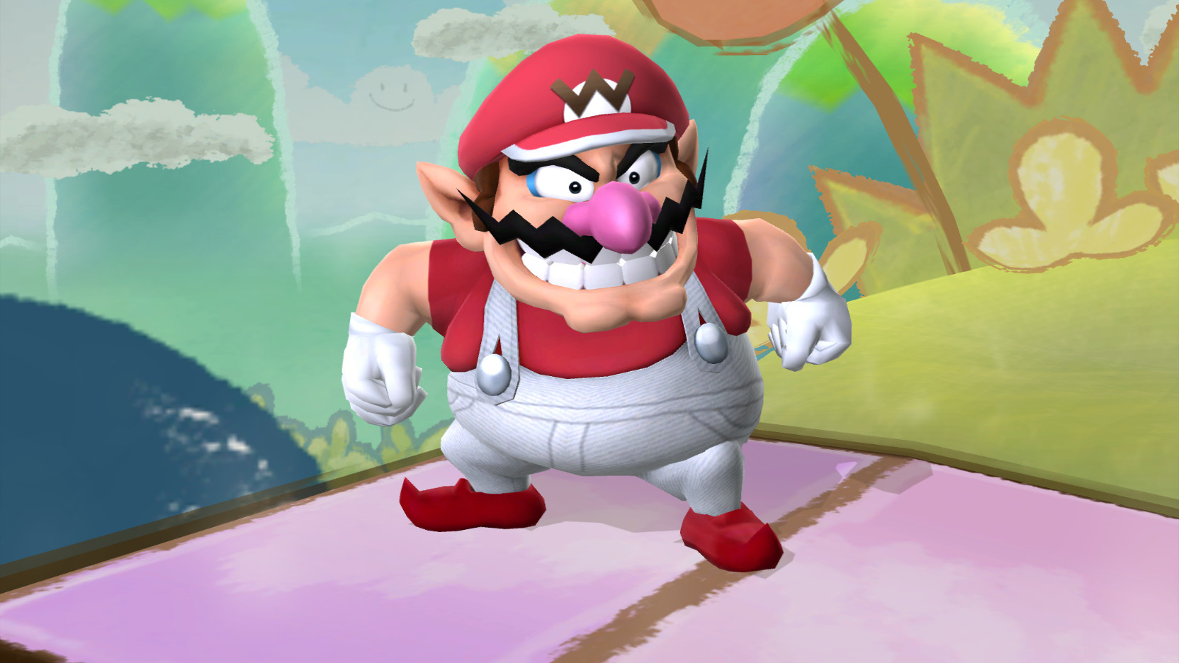 Smash 3C Classic Wario Recolor Expansion Mod for Super Smash Bros ...