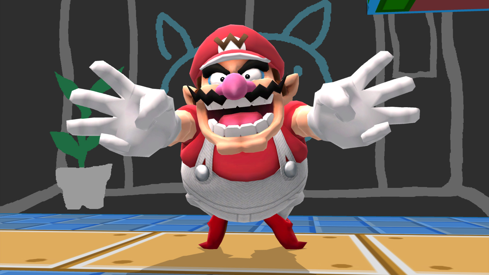 Smash 3C Classic Wario Recolor Expansion Mod for Super Smash Bros ...