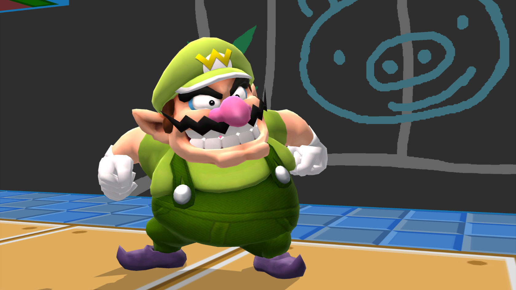 Smash 3C Classic Wario Recolor Expansion Mod for Super Smash Bros ...