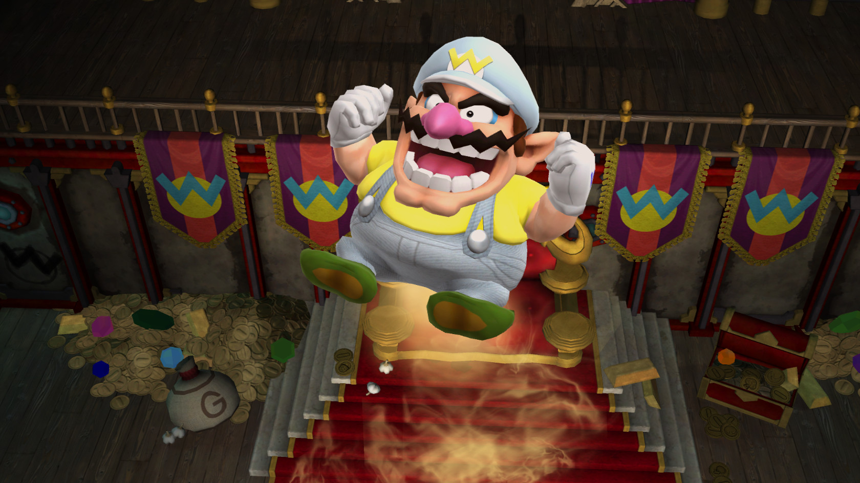 Smash 3C Classic Wario Recolor Expansion Mod for Super Smash Bros ...