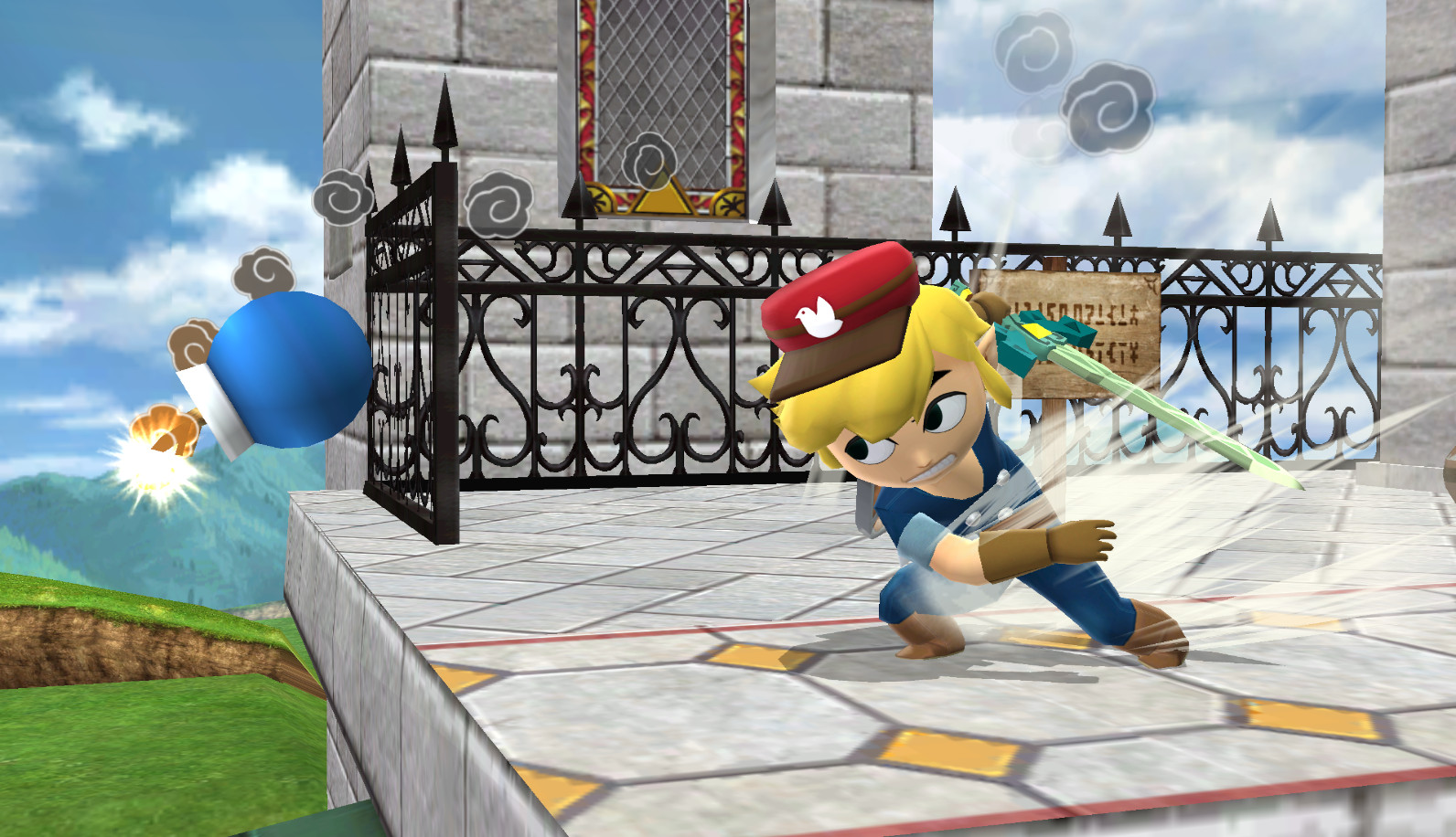 Smash 3C Conductor Toon Link Mod for Super Smash Bros. Brawl | Brawl Mods