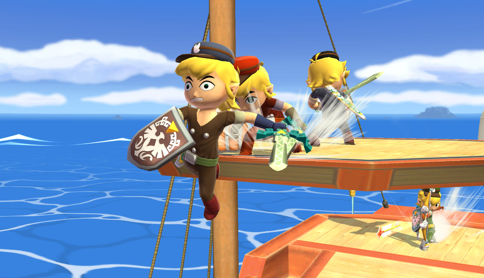 Smash 3C Conductor Toon Link Mod for Super Smash Bros. Brawl | Brawl Mods
