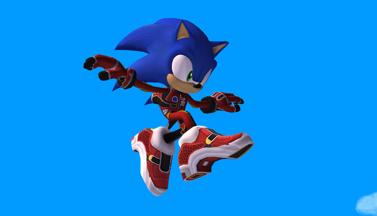 Smash 3C Racing Suit Sonic Mod for Super Smash Bros. Brawl | Brawl Mods