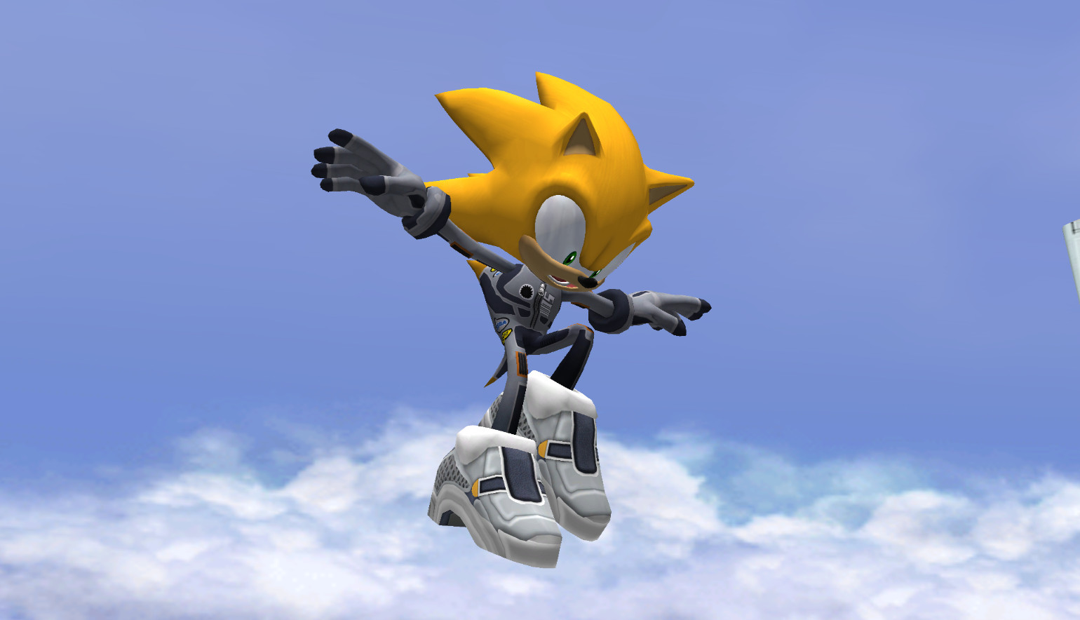 Smash 3C Racing Suit Sonic Mod for Super Smash Bros. Brawl | Brawl Mods