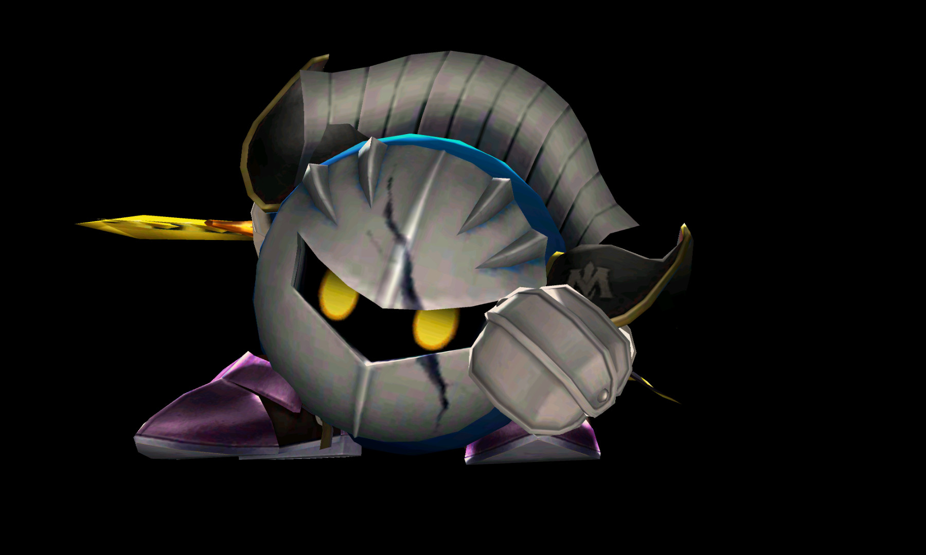 Battle Damage Meta Knight V2.1 Mod for Super Smash Bros. (3DS) | SSB3DS ...