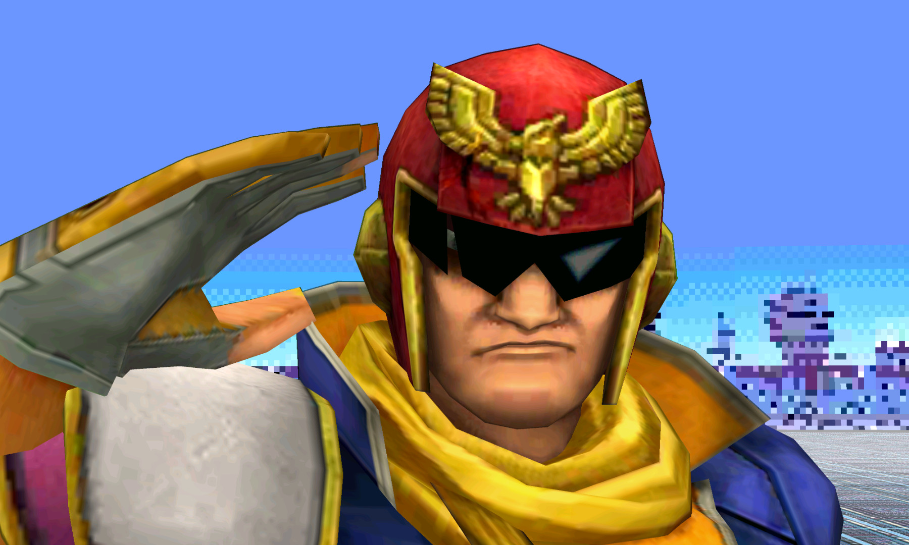 Battle Damage Captain Falcon V2.1 Mod for Super Smash Bros. (3DS ...