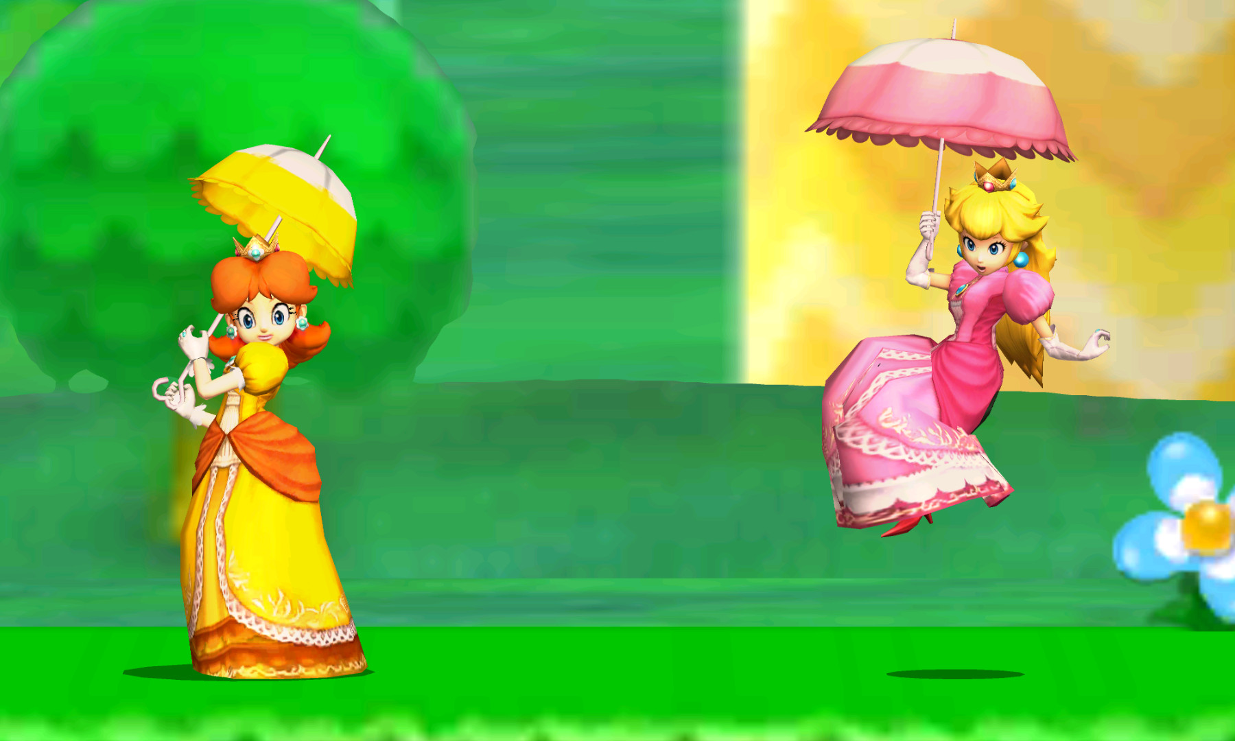 Princess Daisy over Peach V3 Mod for Super Smash Bros. (3DS) | SSB3DS Mods