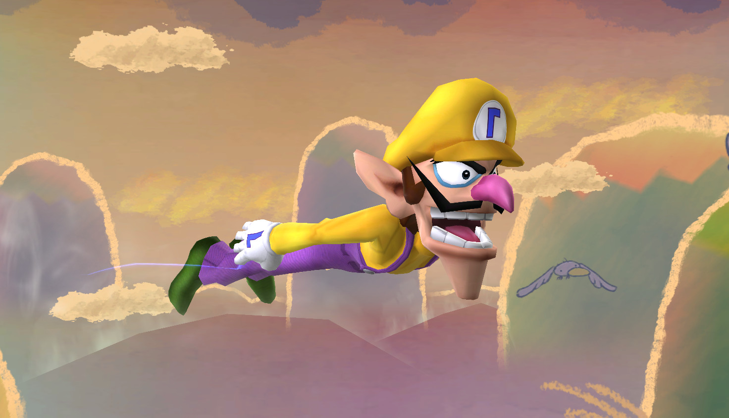 Smash 3C Waluigi Recolor Expansion Mod for Super Smash Bros. Brawl ...