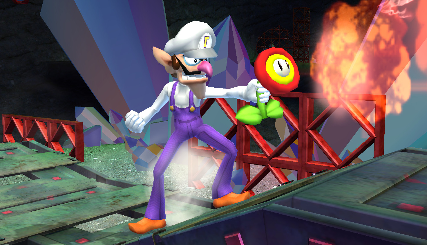 Smash 3C Waluigi Recolor Expansion Mod for Super Smash Bros. Brawl ...