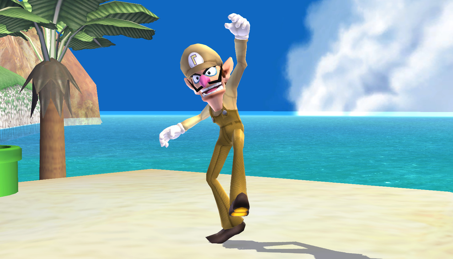 Smash 3C Waluigi Recolor Expansion Mod for Super Smash Bros. Brawl ...