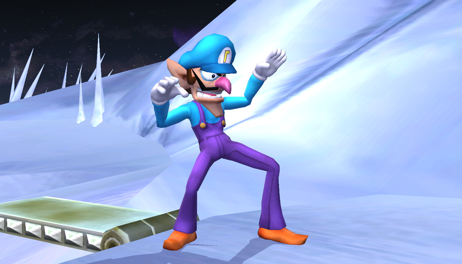 Smash 3C Waluigi Recolor Expansion Mod for Super Smash Bros. Brawl ...
