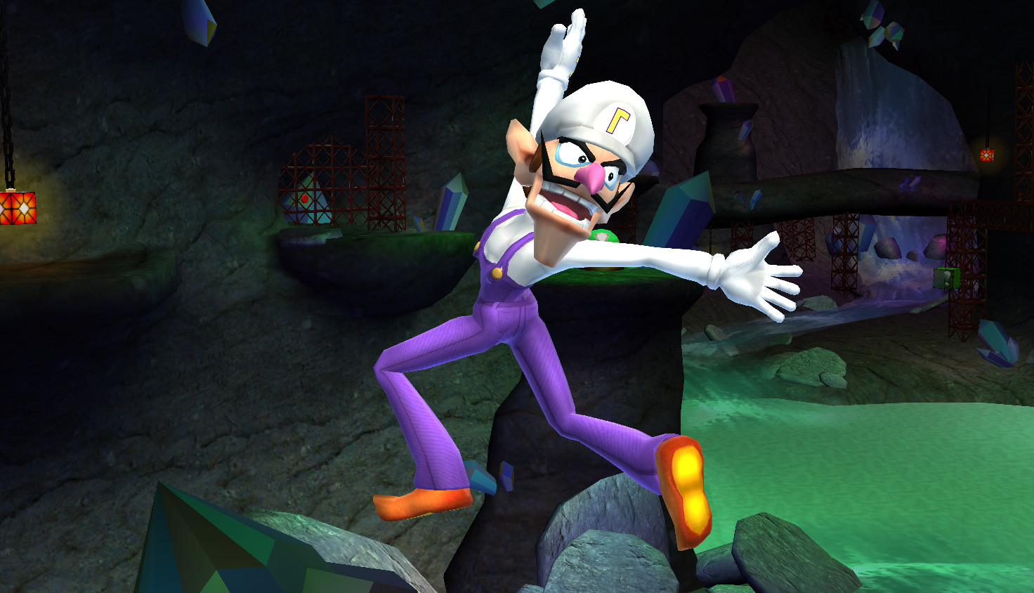 Smash 3C Waluigi Recolor Expansion Mod for Super Smash Bros. Brawl ...