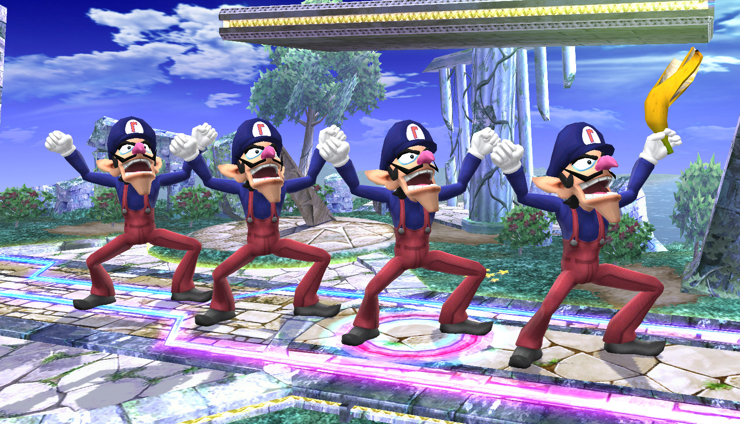 Smash 3C Waluigi Recolor Expansion Mod for Super Smash Bros. Brawl ...