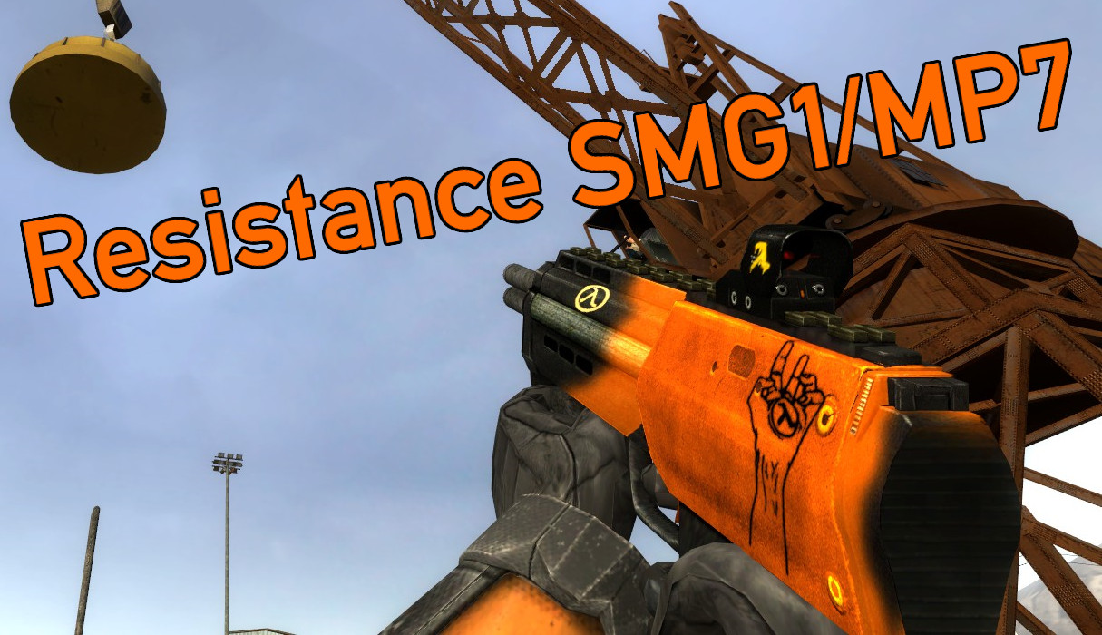 Resistance SMG1/MP7 [Half-Life 2] [Mods]