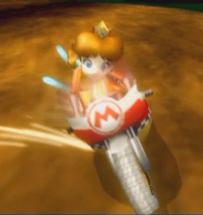 Builder Daisy (Mach Bike) Mod for Mario Kart Wii | MKWii Mods